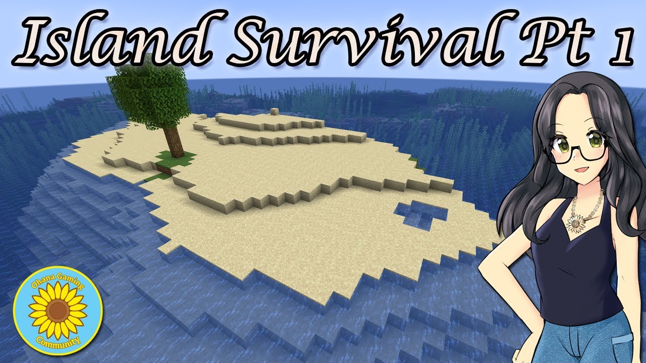 VOD: Minecraft Java | Island Survival Challenge, ep 1 - YouTube