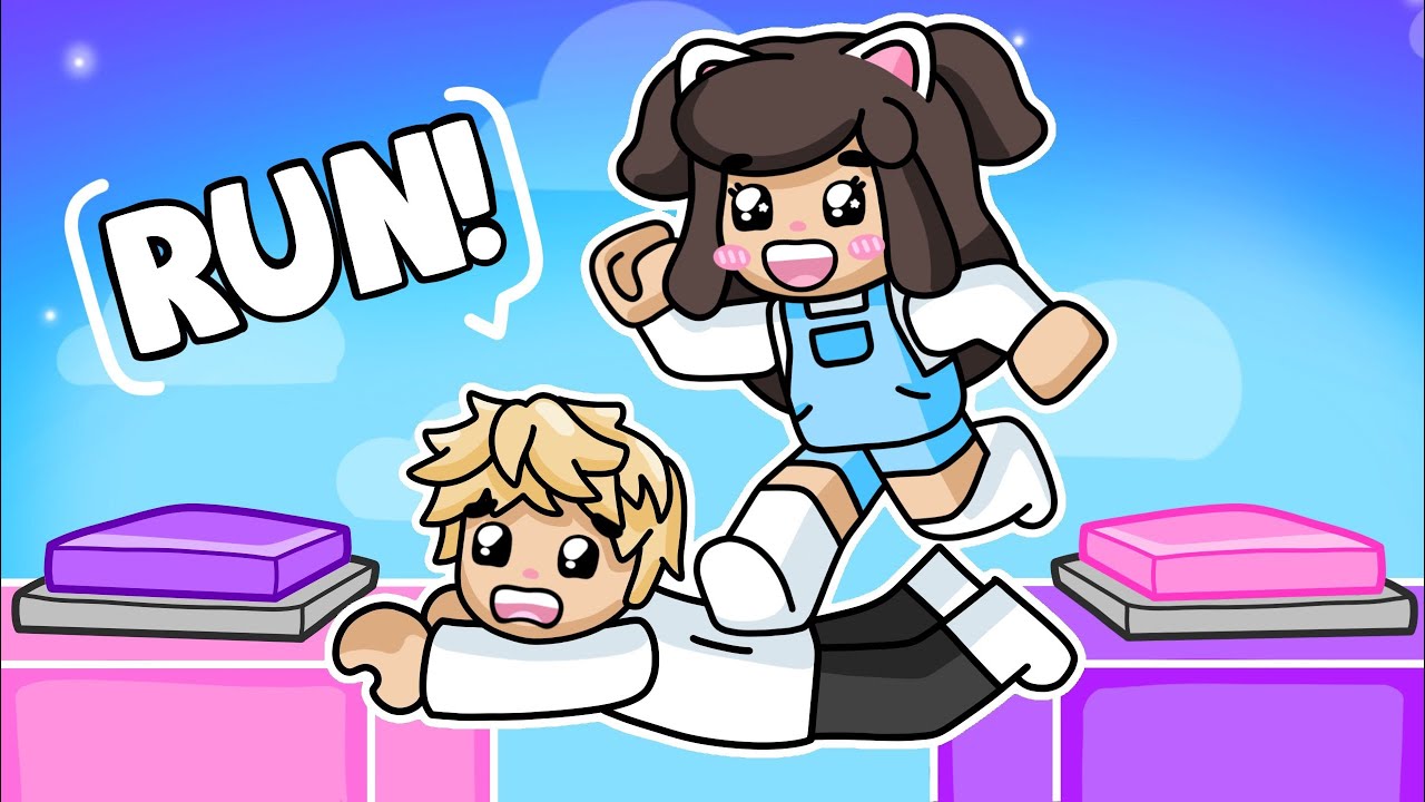 2 Player TEAMWORK OBBY FAIL In Roblox! - YouTube