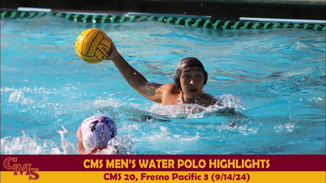 CMS Men's Water Polo Highlights vs. Fresno Pacific - YouTube
