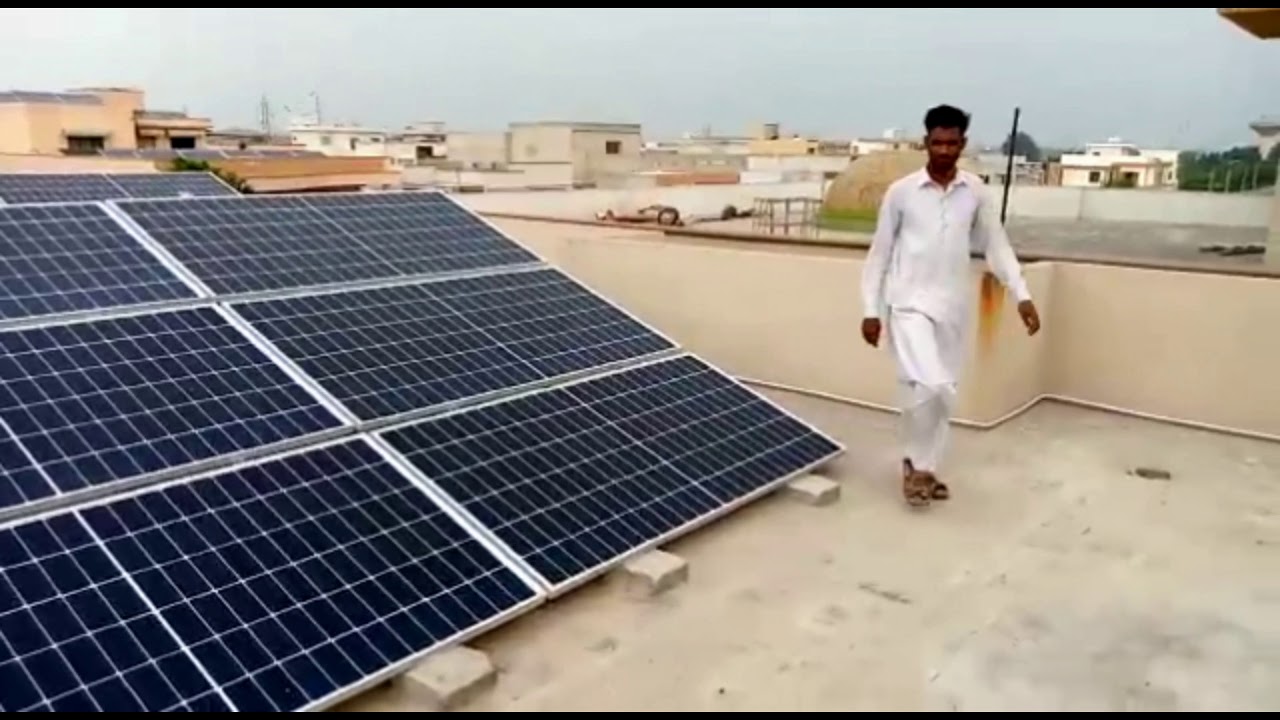 25 kw solar system, solar free energy, - YouTube