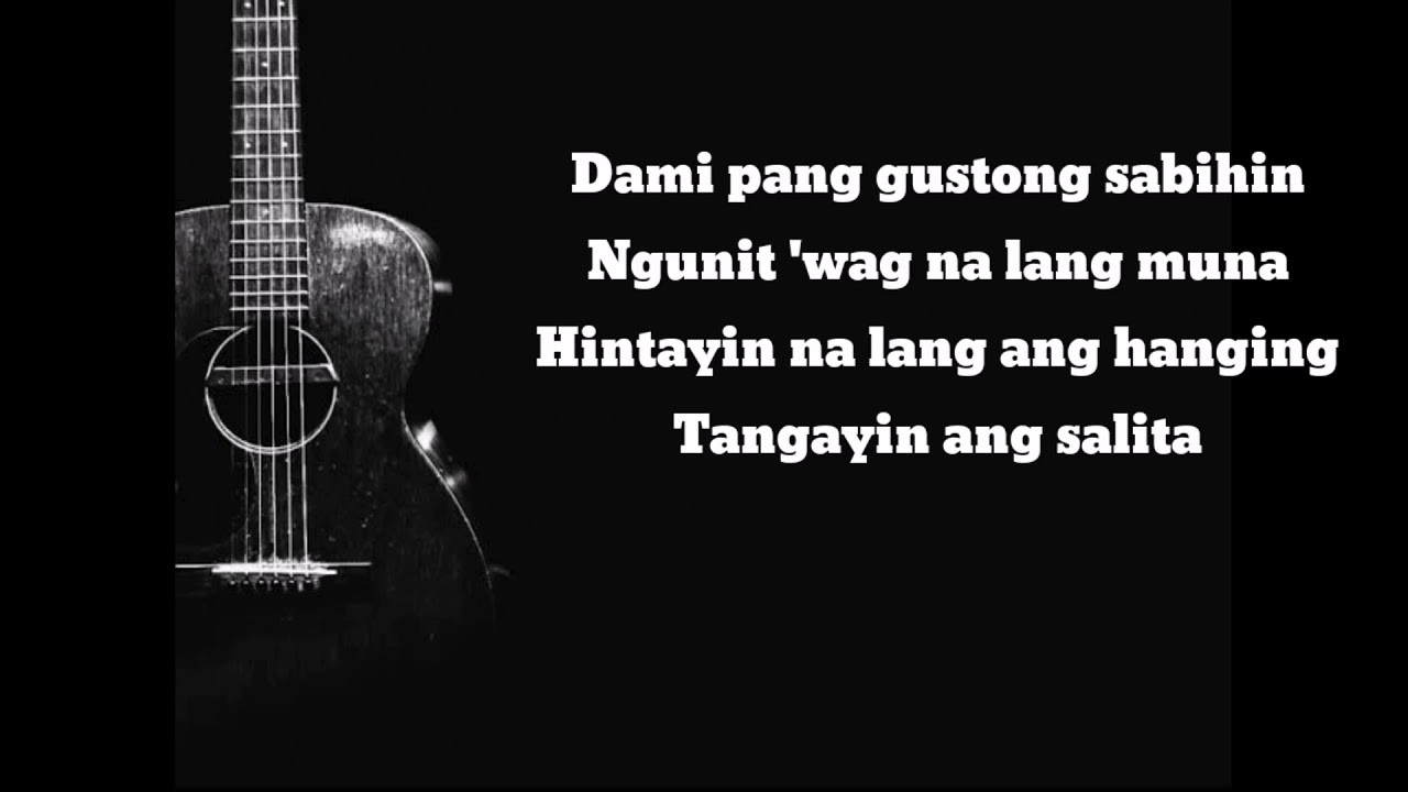 Pagtingin Lyrics by Ben&Ben - YouTube