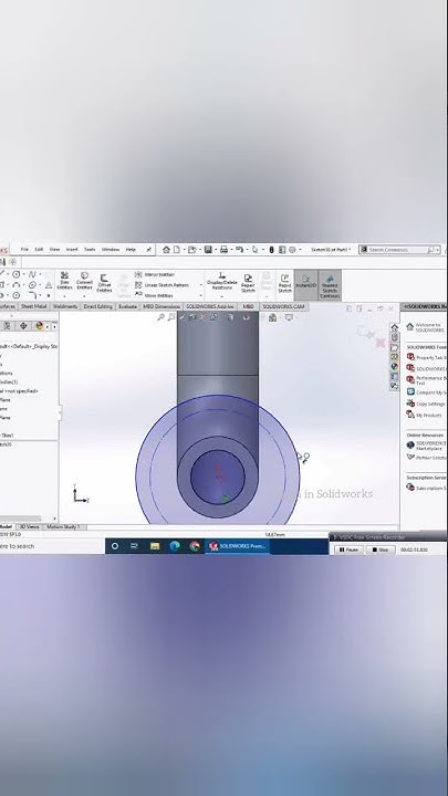 Solidworks tutorial for beginners | #solidworkstutorial #mechanicaldesign #assembly - YouTube
