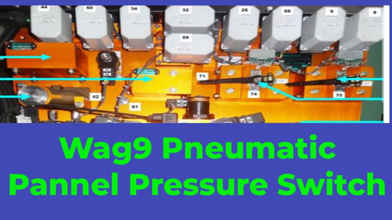Pneumatic Pannel में लगे Pressure Switch और उसका काम मालूम करें ...