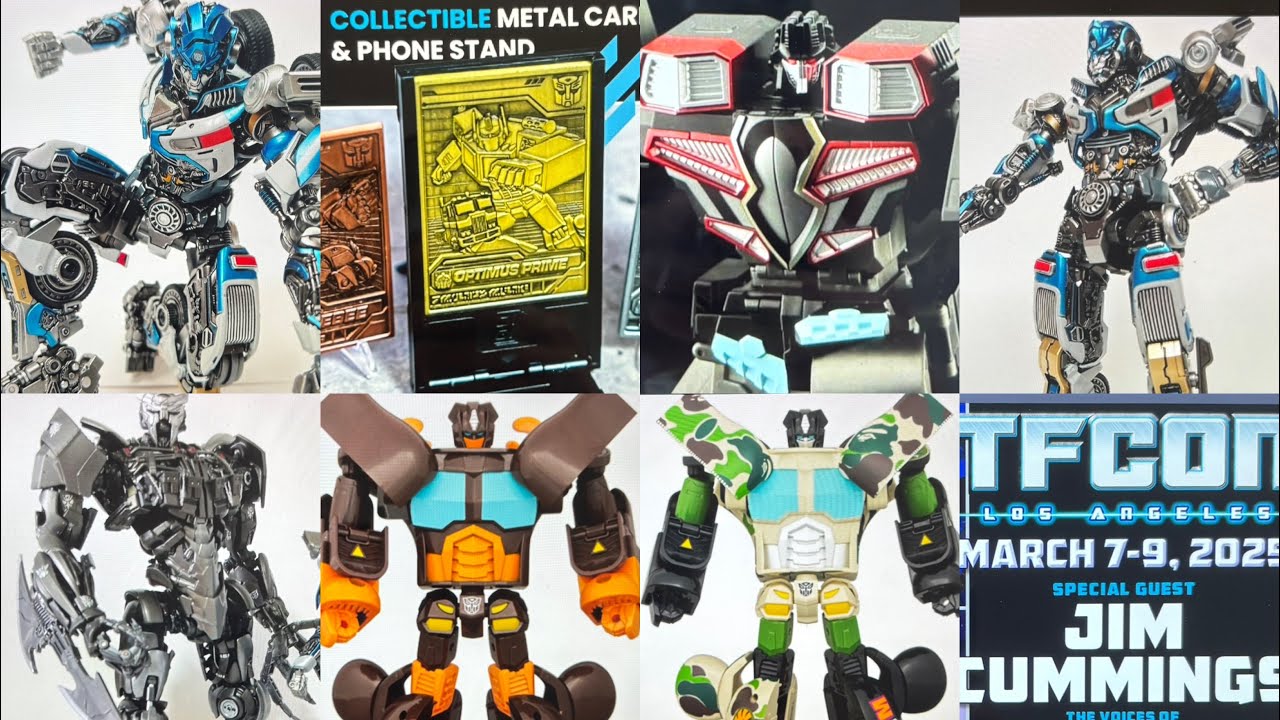 Transformers Tfcon news & fans hobby reveals. New bearbrick digi plates ...