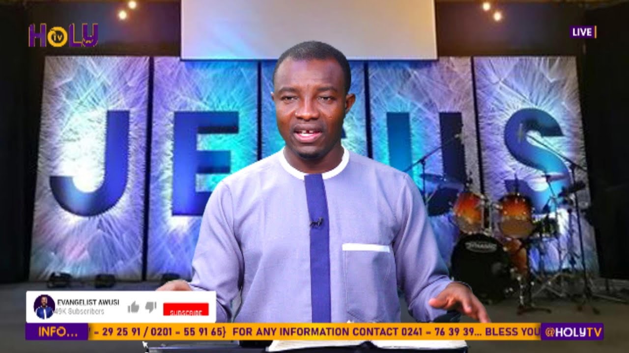 THE PULPIT WITH EVANGELIST AWUSI LIVE ON HOLY TV - YouTube
