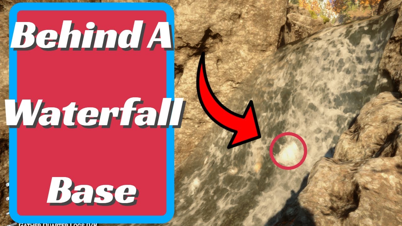Behind A Waterfall Base in Sons Of The Forest - YouTube