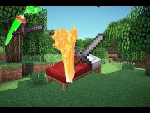 Getting stabbed in Minecraft Bedwars - YouTube