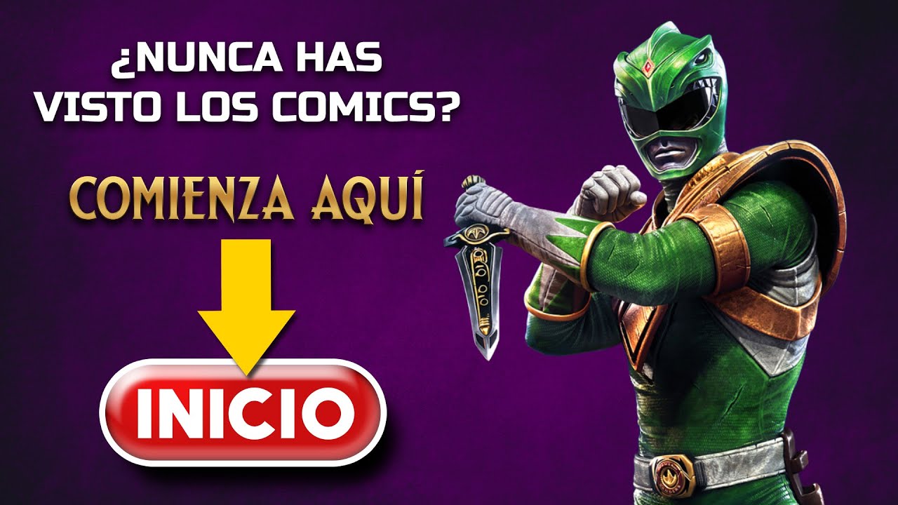 Power Rangers Primera Saga de los comics | Ranger Verde - YouTube
