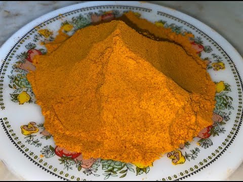 HomeMade Haldi Powder || How To Make Turmeric Powder At Home || By ...