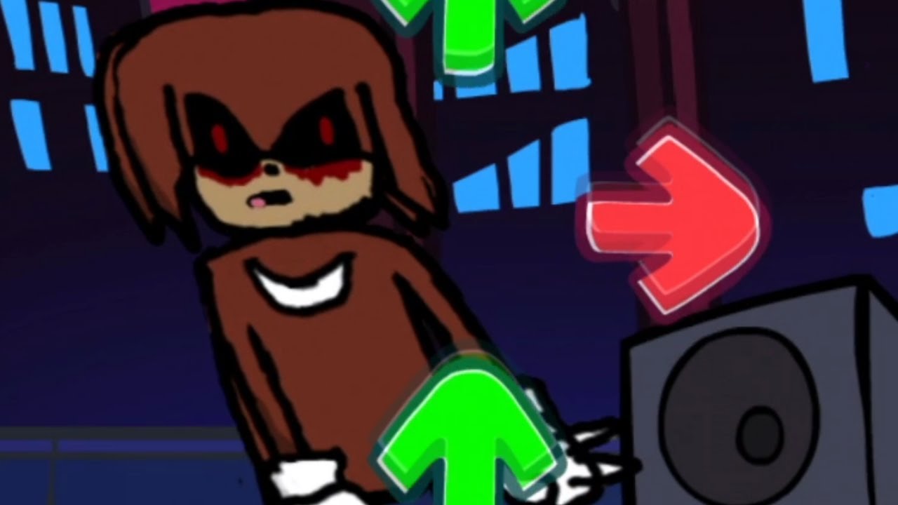 Knuckles.exe is Funkin' on a Friday Night. - YouTube
