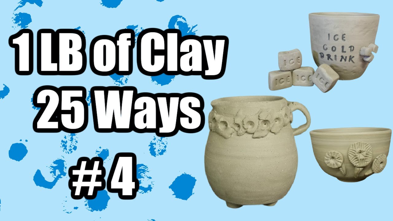 Day #4 Making A Ceramic Bell - 1LB of Clay 25 Ways - YouTube