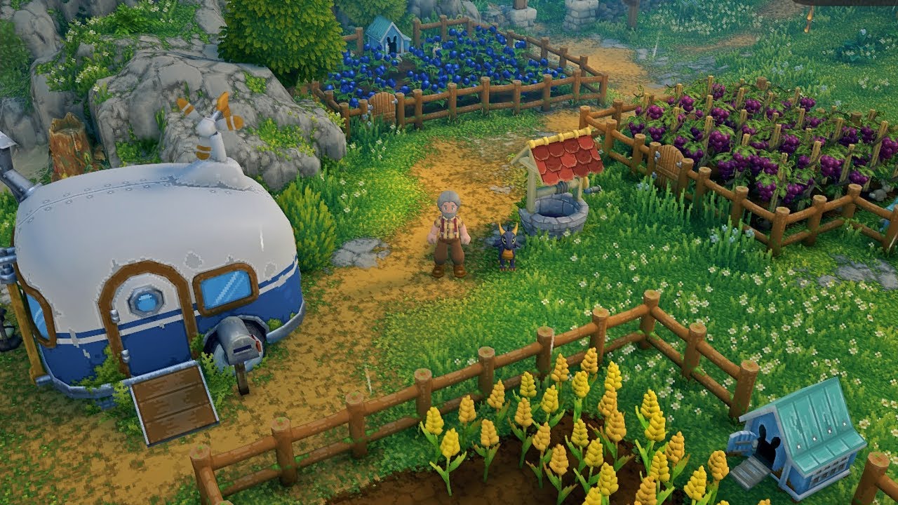 This Unique Farming Sim Takes You On A Epic Adventure! - YouTube
