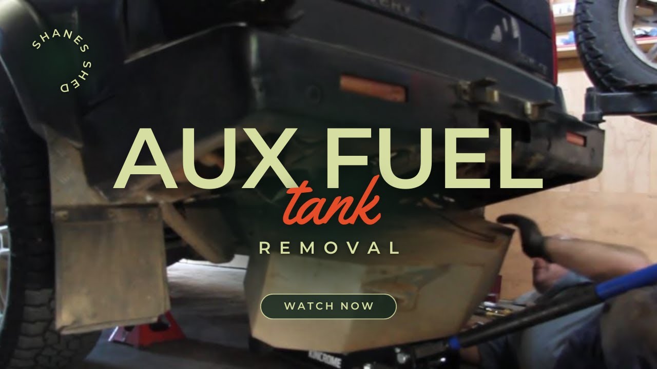 Wrecking my D3 - Aux fuel tank removal - YouTube