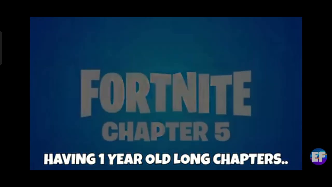 Fortnite chapter 5 update - YouTube