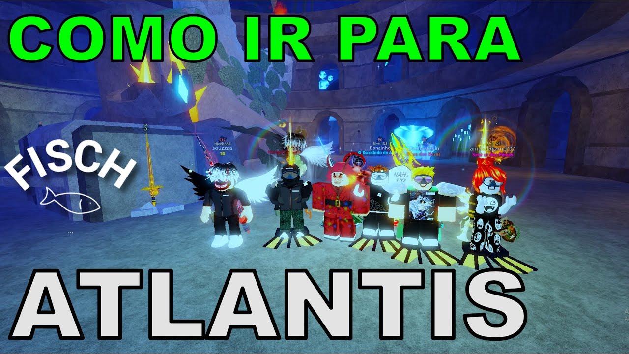 FISCH - Como ir para ATLANTIS (Localização) - YouTube