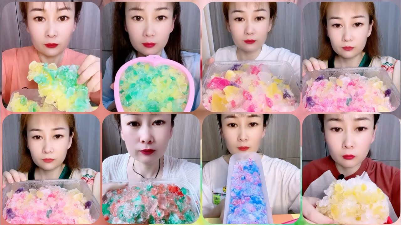 SOLO | REFROZEN CRUSHED ICE CHUNK | CRUNCHY - YouTube