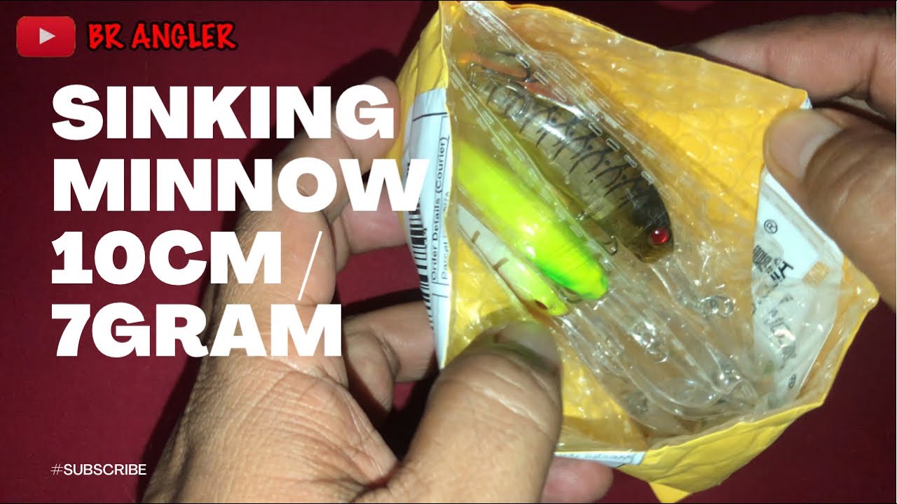 MINNOW SINKING | 6PCS 10 CM / 7G LONG TONGUE FLOATING MINNOW FISHING ...