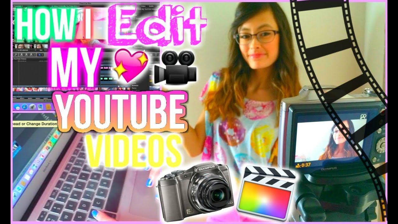 How I Edit My YouTube Videos! | Mish Shelly - YouTube