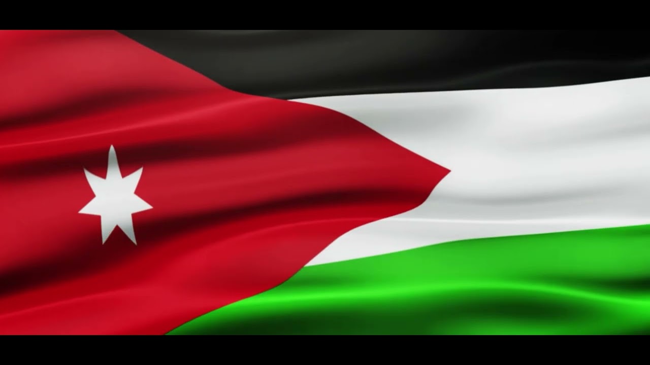 Jordan Flag Animated \Флаг Иордании Анимированный - YouTube