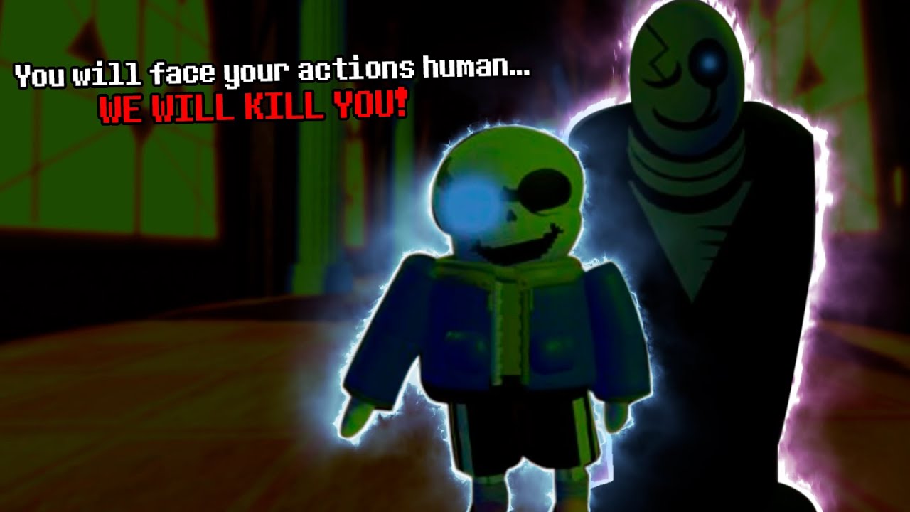 Undertale World Beating Sans / Last Breath Sans Boss - YouTube