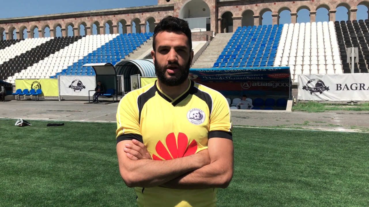 FC Alashkert players invite fans to the match against FC Shirak - YouTube