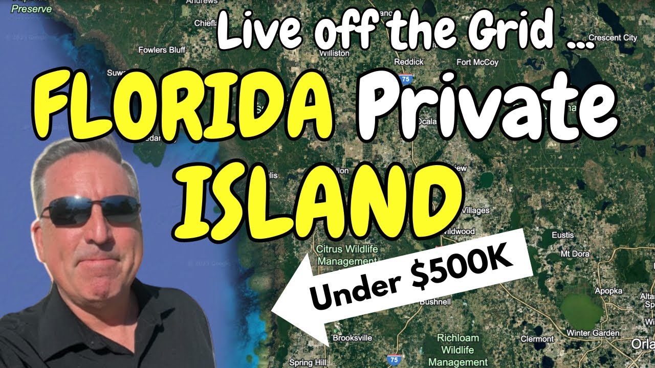 Living off the grid in Florida - Private Florida Island - YouTube