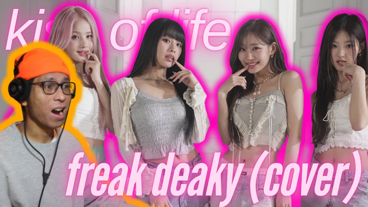 Kiss of Life Cover "Freaky Deaky" And Kill It! - $2cuts Reacts! - YouTube