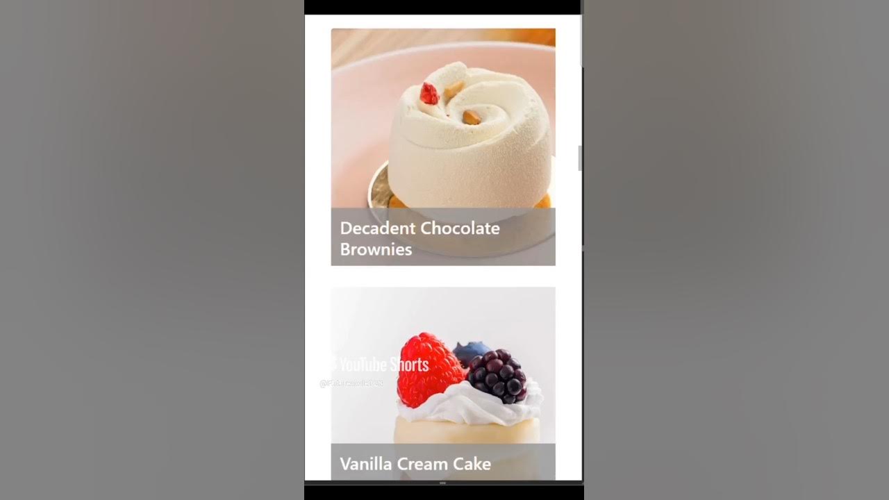 Responsive cake website design using html css bootstrap #freesourcecode #viralnow #shorts - YouTube