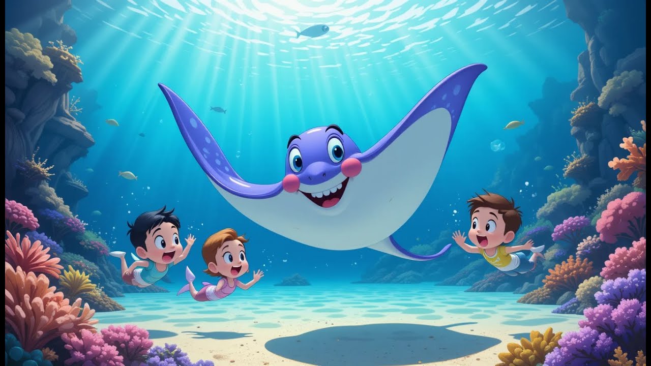 Wave Hello! 🌊 Ocean Rhymes for Toddlers - YouTube