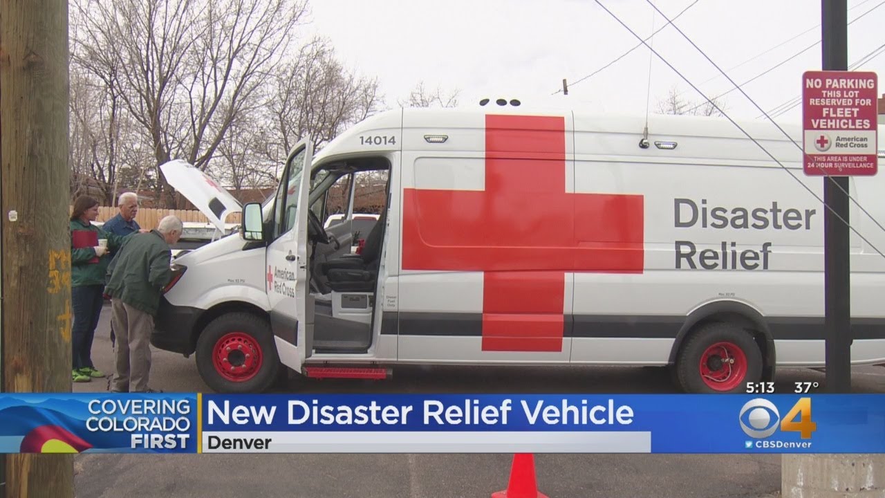 Red Cross Shows Off New Disaster Relief Vehicle - YouTube