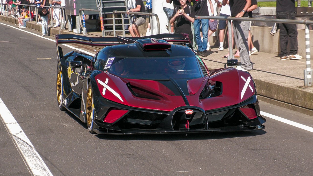 $4 Million Bugatti Bolide at the Nürburgring! Quad-Turbo W16 Engine ...