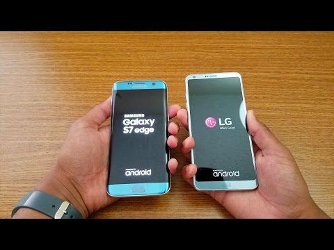 Samsung Galaxy S7 Edge Vs LG G6 - Speed Test !!!
