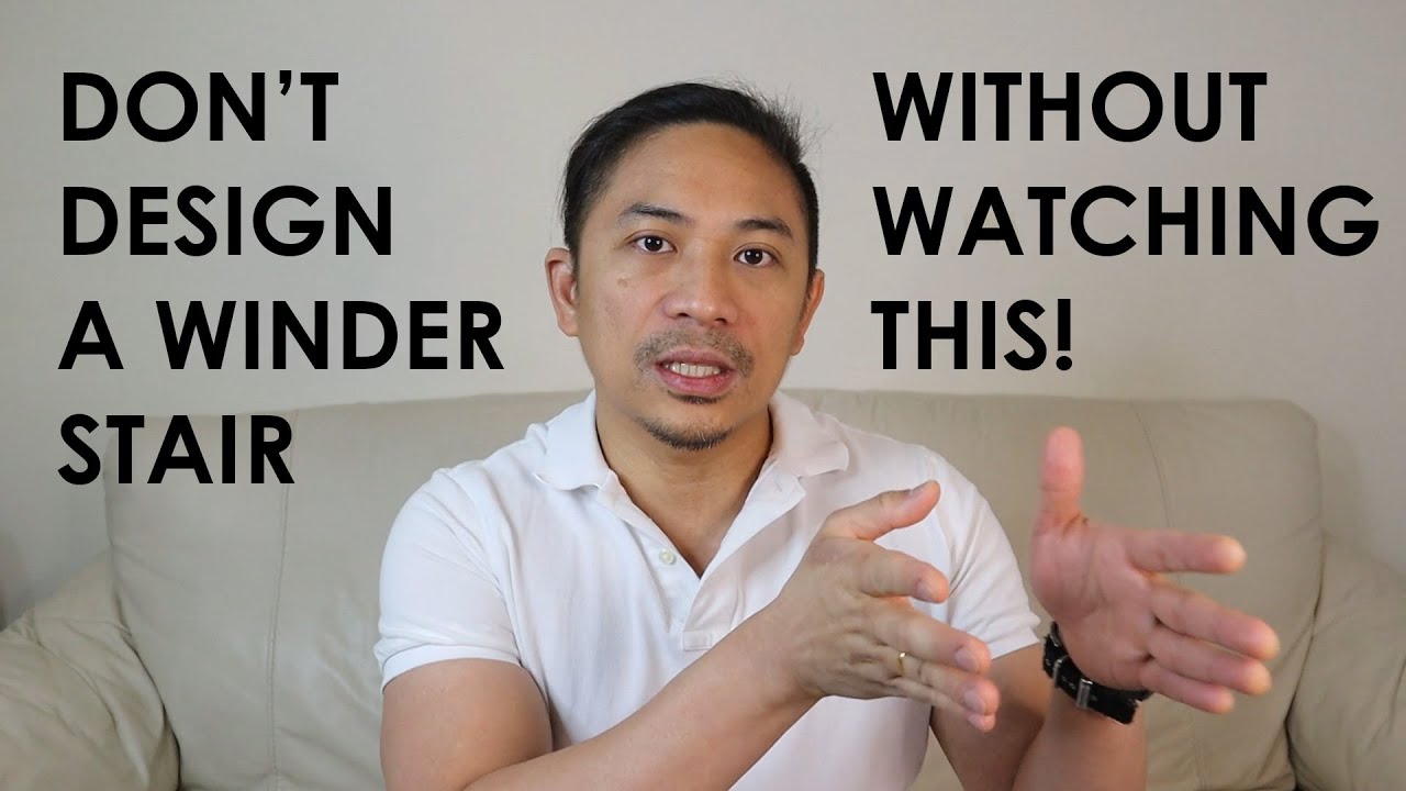 Winder Stair, How to Design. - YouTube