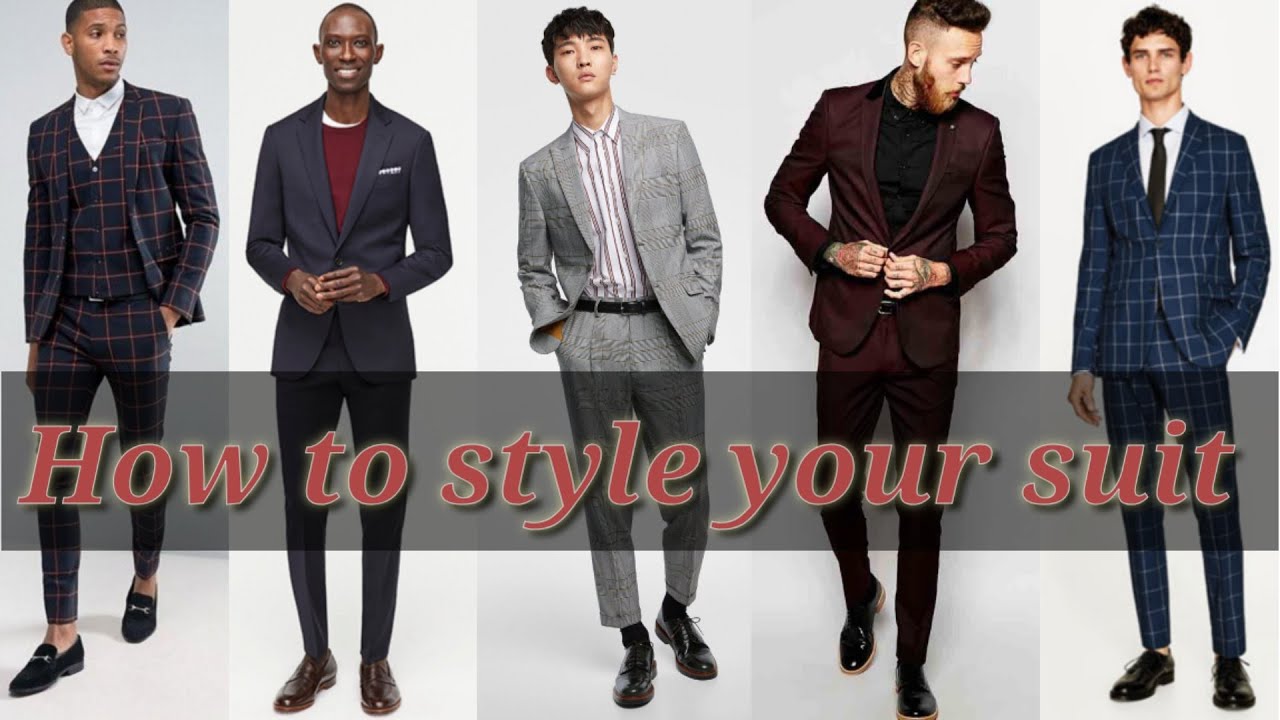 How to style a suit | men's fashion 2020 | style tips | - YouTube