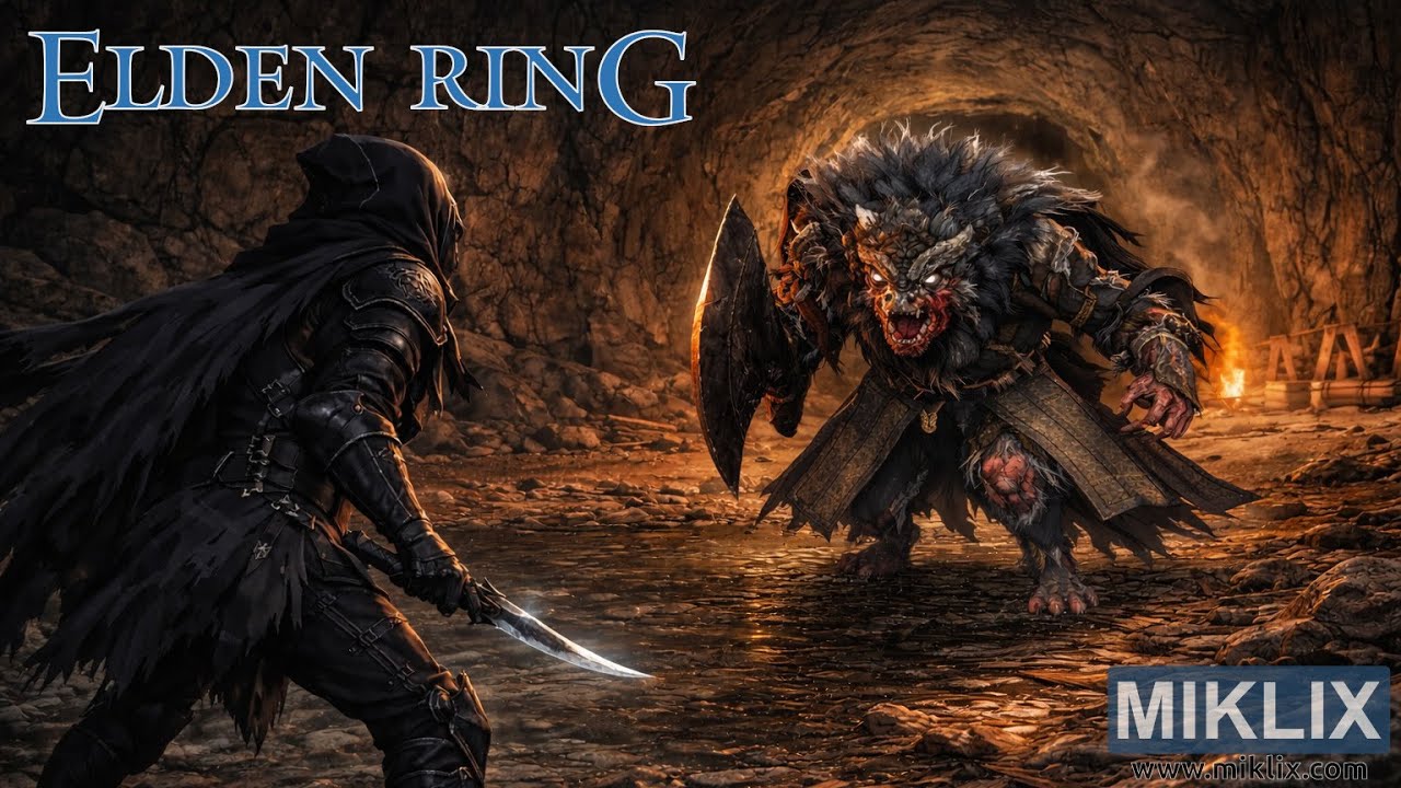 Elden Ring: Beastman of Farum Azula (Groveside Cave) Boss Fight ...
