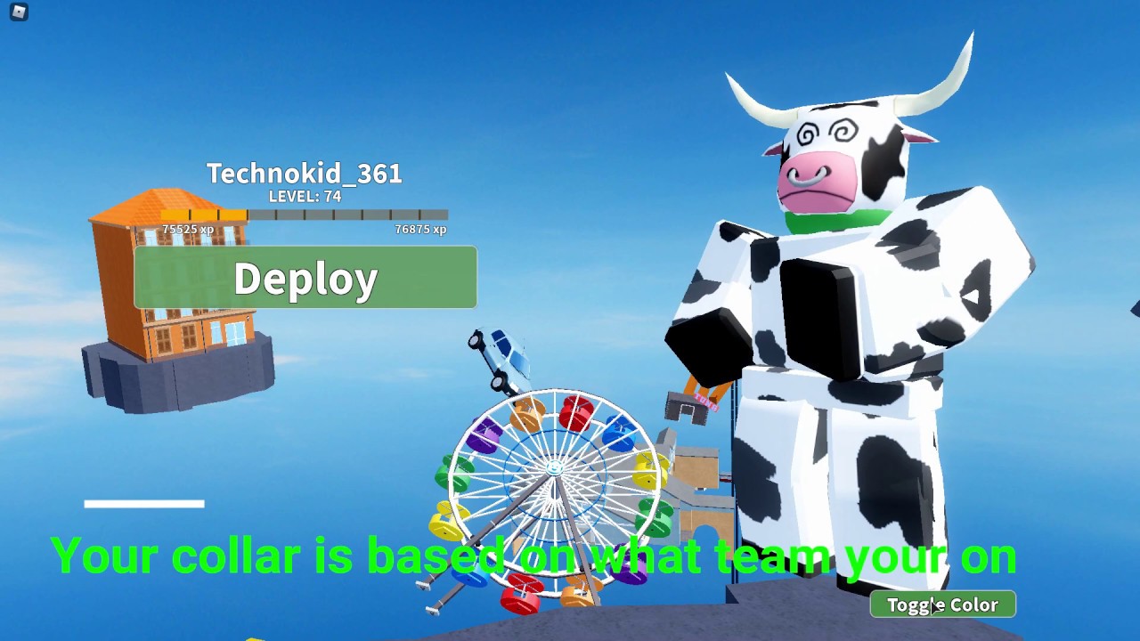 Arsenal Cow Skin Revamp (Plus how to get MOO badge) - YouTube