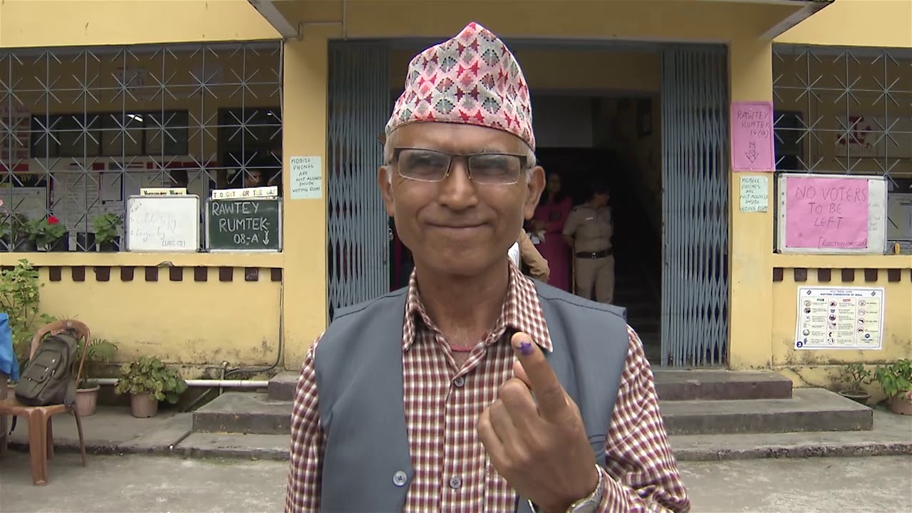 BY ELECTION NEWS FOOTAGE OF SIKKIM 21 10 2019 - YouTube