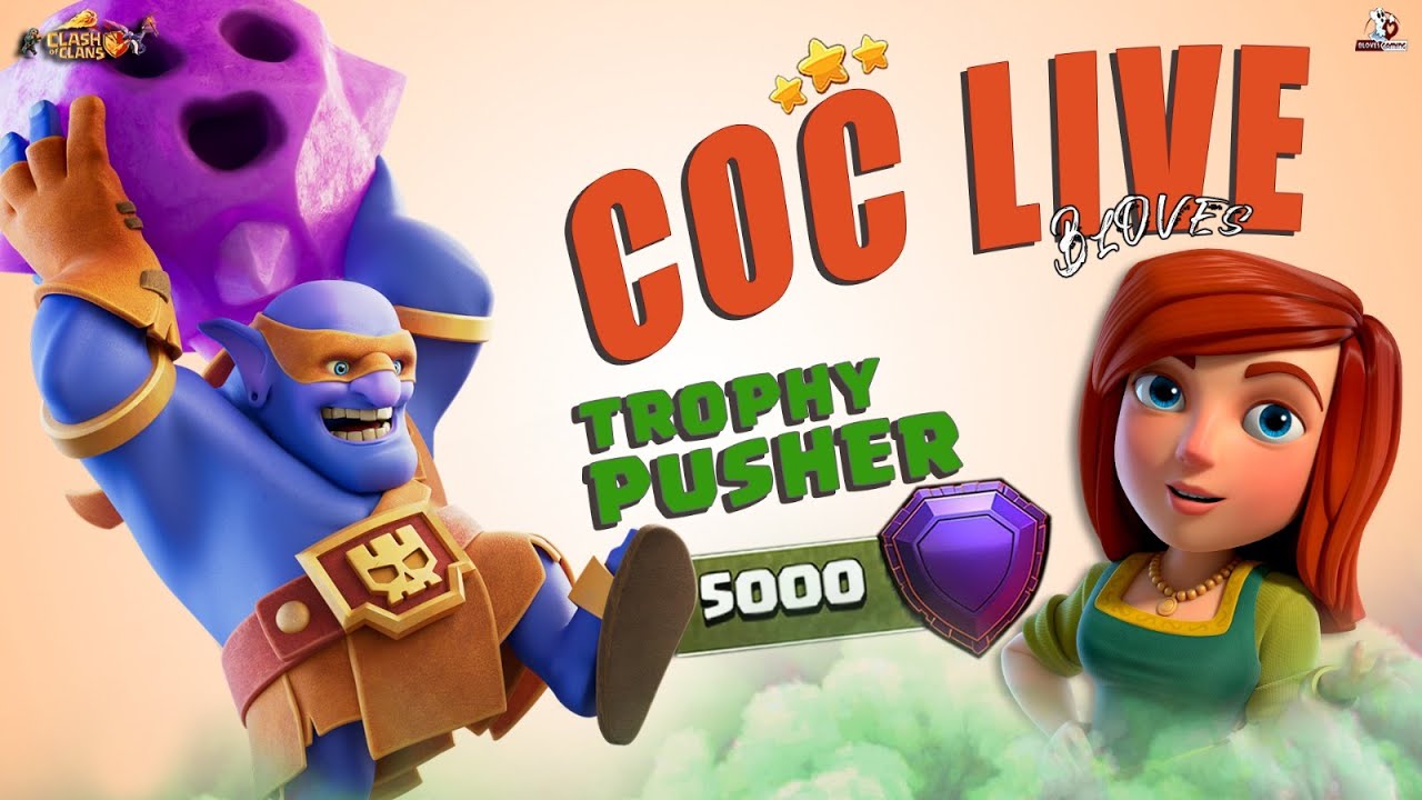 COC LIVE Base Visiting & Tips / coc trophy pushing tips and tricks ...