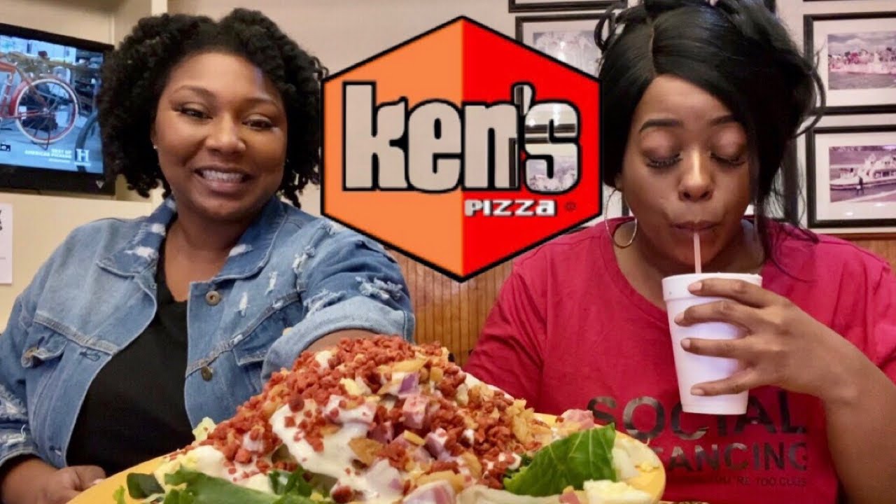 KENS PIZZA BUFFET MUKBANG 먹방 EATING SHOW - YouTube