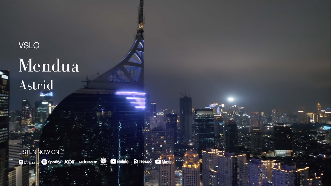 Astrid - Mendua (Lyrics) | Vinyl Mode & City Night Ambience - YouTube
