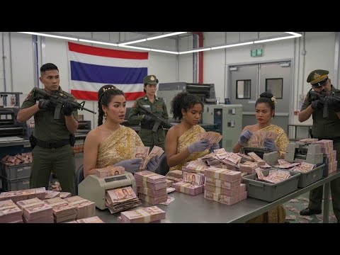 Einblick in Thailands Baht-Fabrik 💸 | Wie man thailändische Baht herstellt (Kompletter Prozess)
