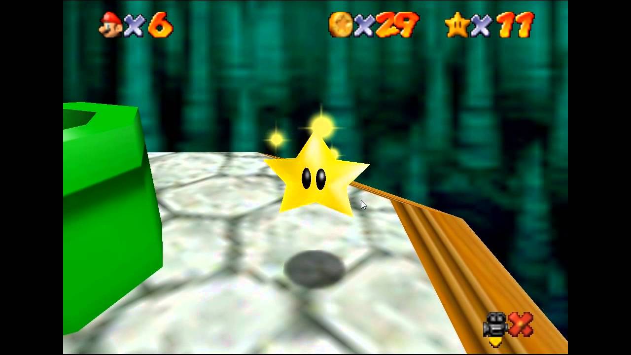 Super Mario 64 - Red Coins & Key - YouTube