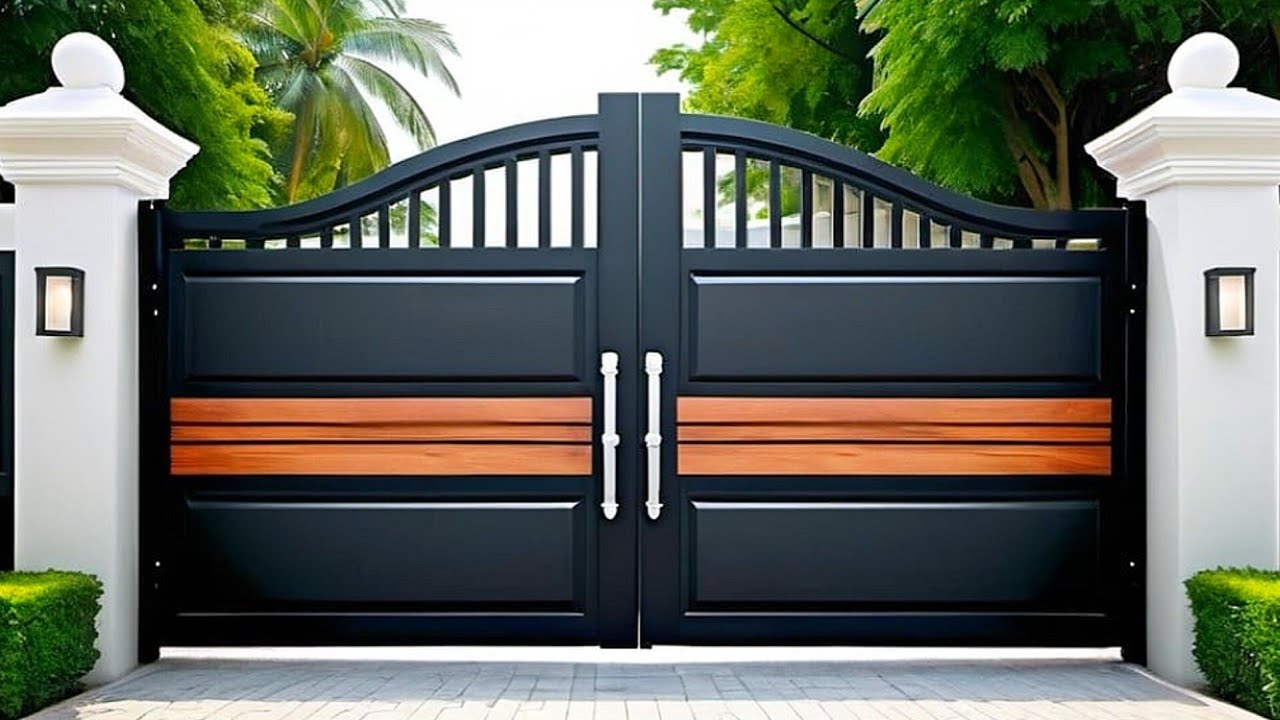 Latest 100 Modern House Gate Design Ideas 2024 Iron gates Ideas | House ...