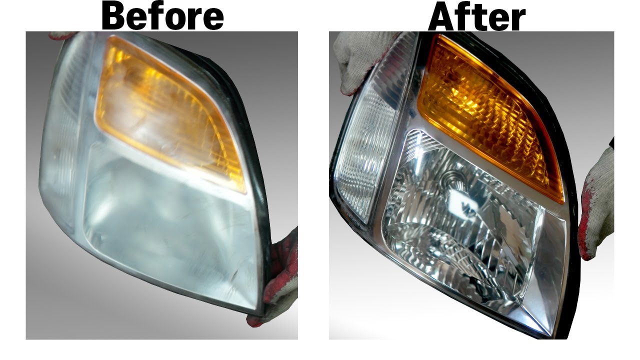 Headlight restoration like a pro even for the first time. Really? I did ...