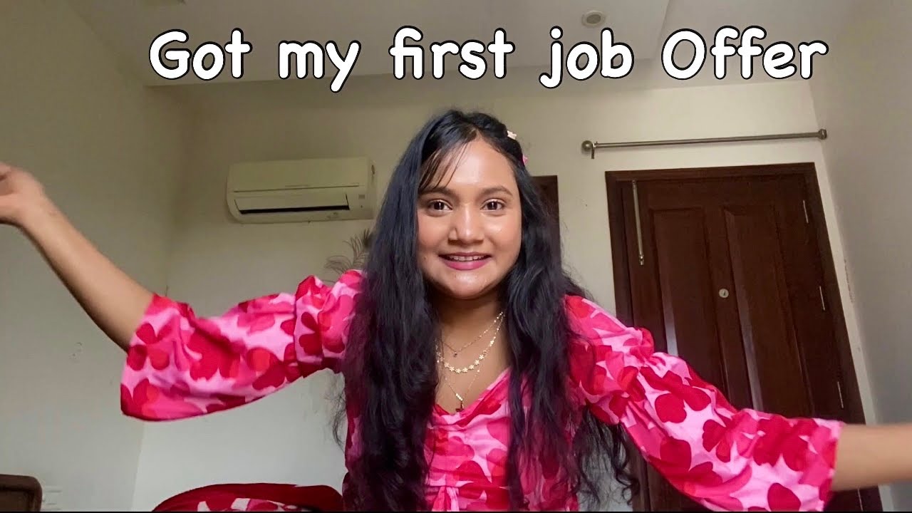 Finally Placed🤑 | Got my first job Offer - YouTube