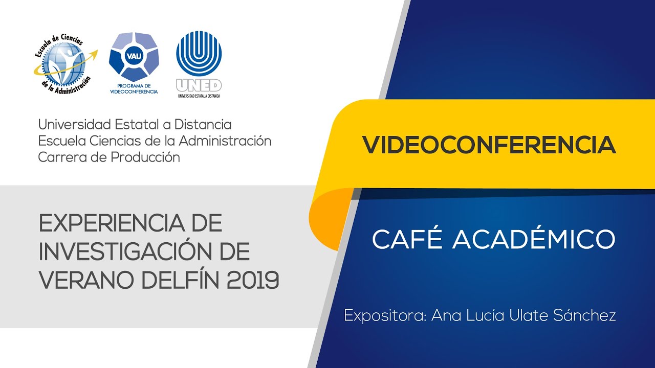 Experiencia de Investigación de Verano Delfín 2019 - YouTube
