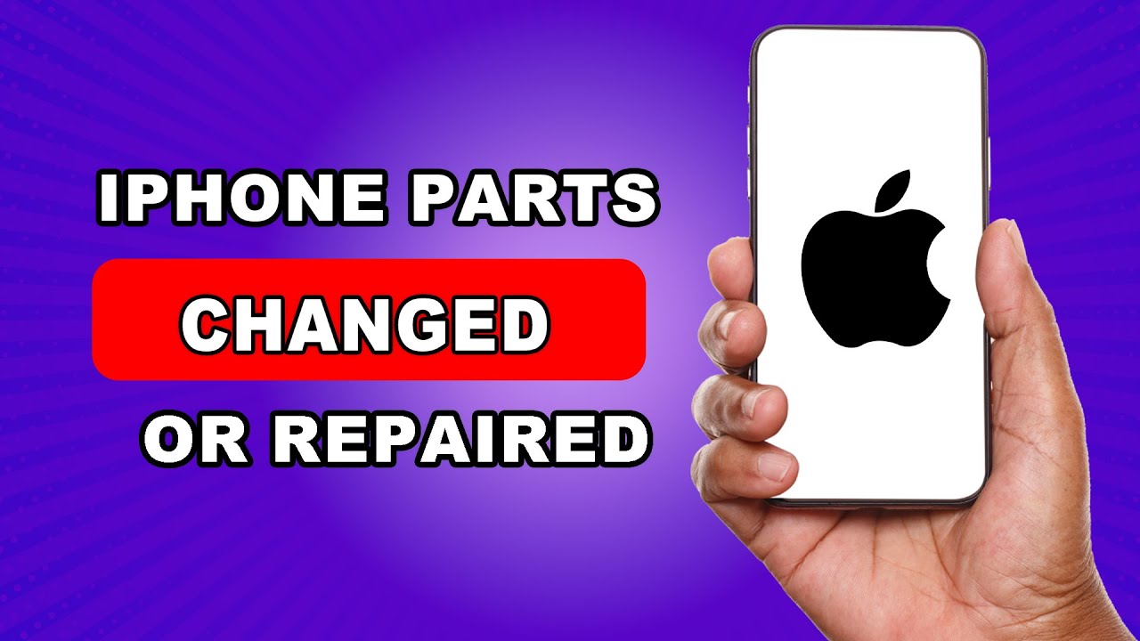 How To Check If iPhone Parts Are Changed Or Repaired - YouTube