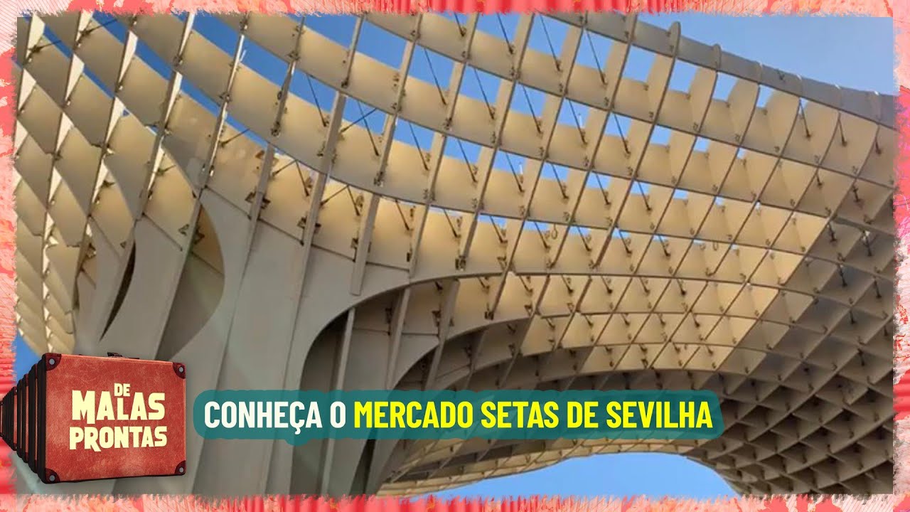 Mercado de Sevilha tem arquitetura moderna e gastronomia espanhola - YouTube