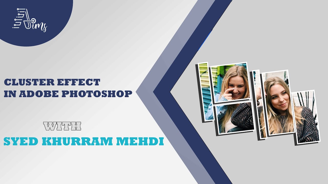 Cluster Effect in Adobe Photoshop - YouTube