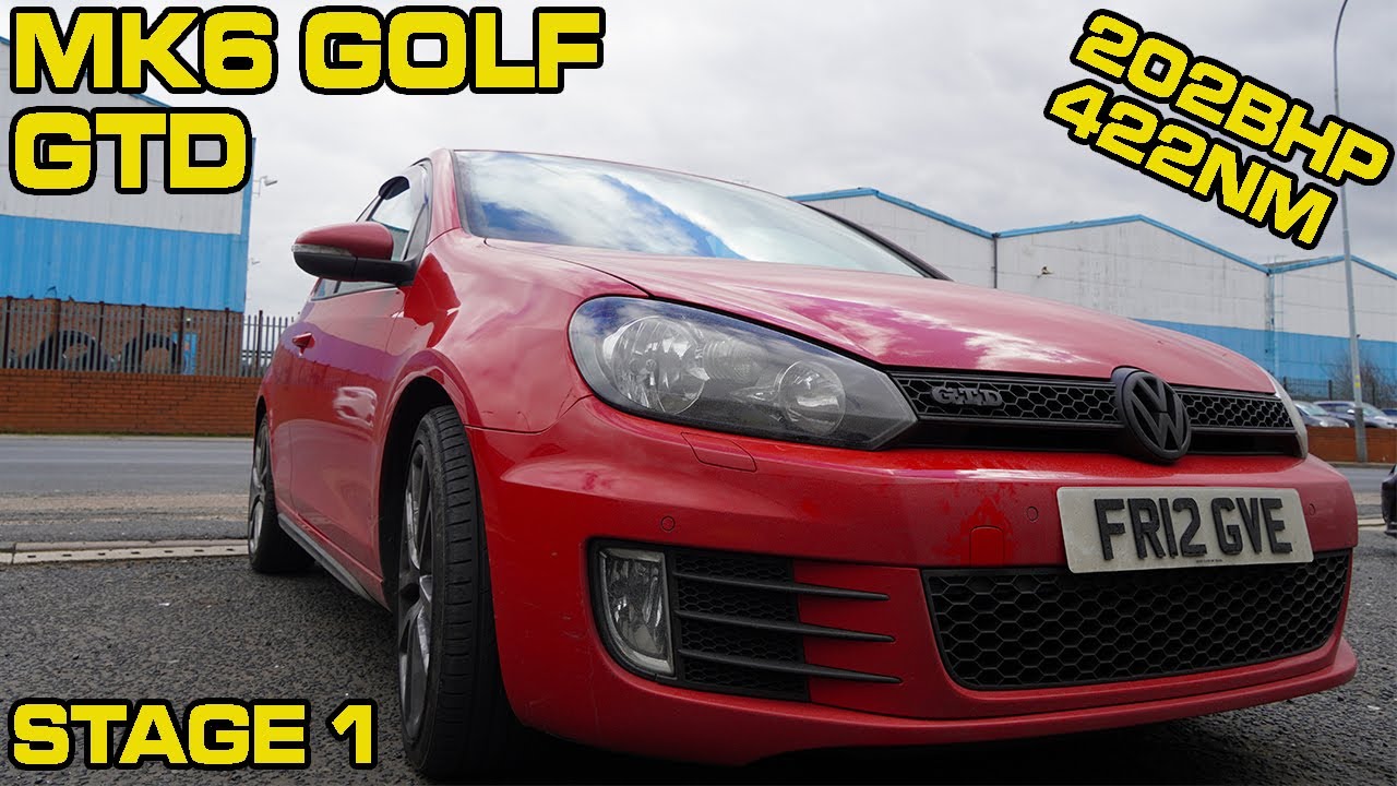 GOLF MK6 GTD STAGE 1 *GOOD GAINS* - YouTube
